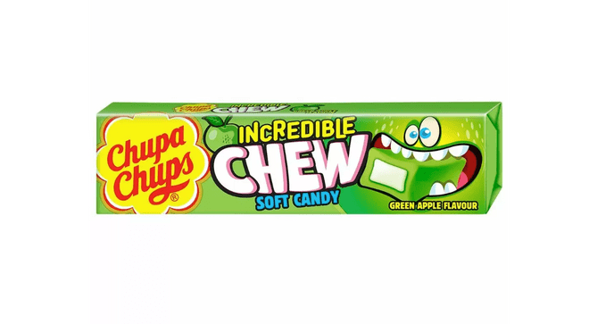 Chupa Chup Apple Incredible Soft Candy Chew