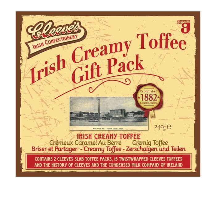 Cleeve s Creamy Toffee Gift Pack 240g