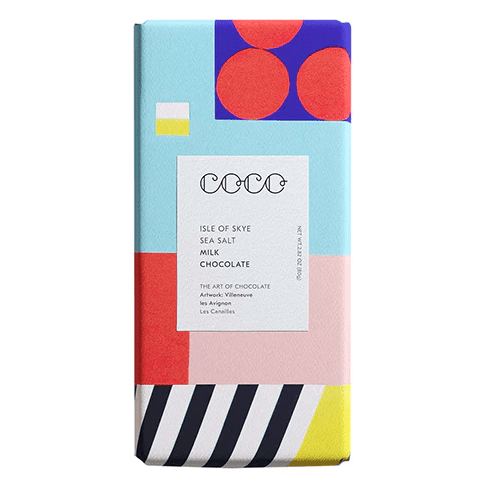 Coco Chocolatier Skye Sea Salt Milk Chocolate