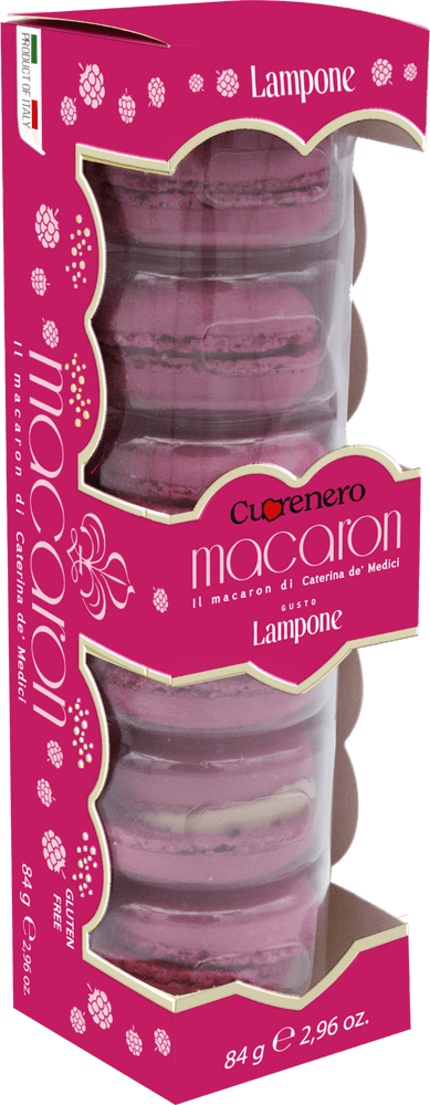 Cuorenero Raspberry Macarons 84g