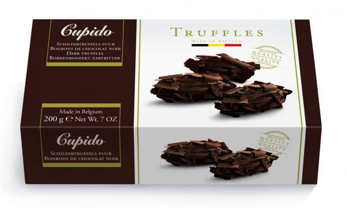 Cupido Dark Flake Truffles - 200g