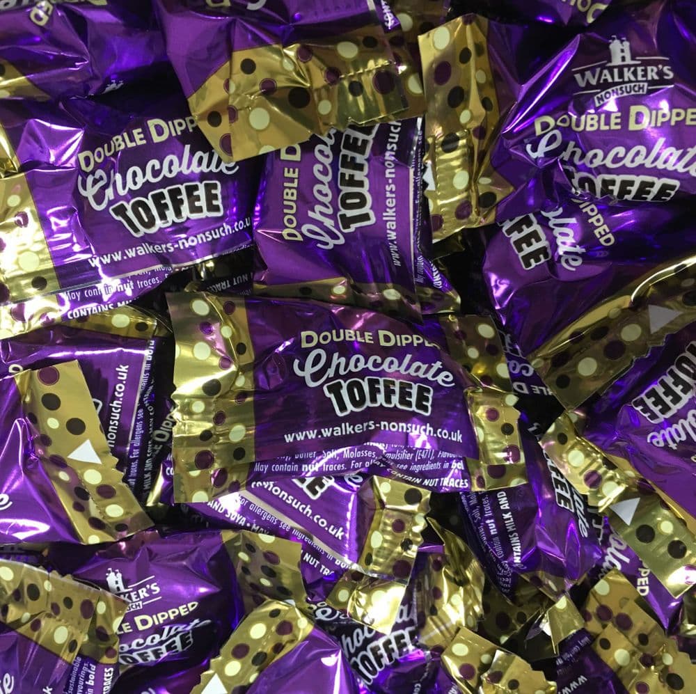 Double Dipped Chocolate Toffees 100g