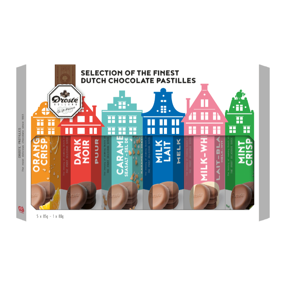 Droste Fine Dutch Chocolate Pastilles Made In Holland 100g