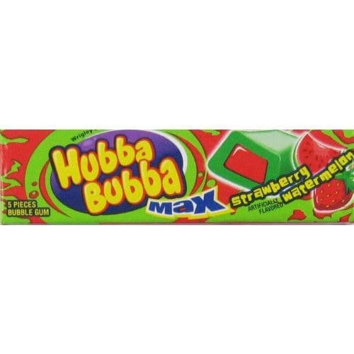 Hubba Bubba Strawberry Watermelon Bubble Gum