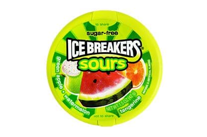 Ice Breakers Sour Green Fruits Flavour 42g