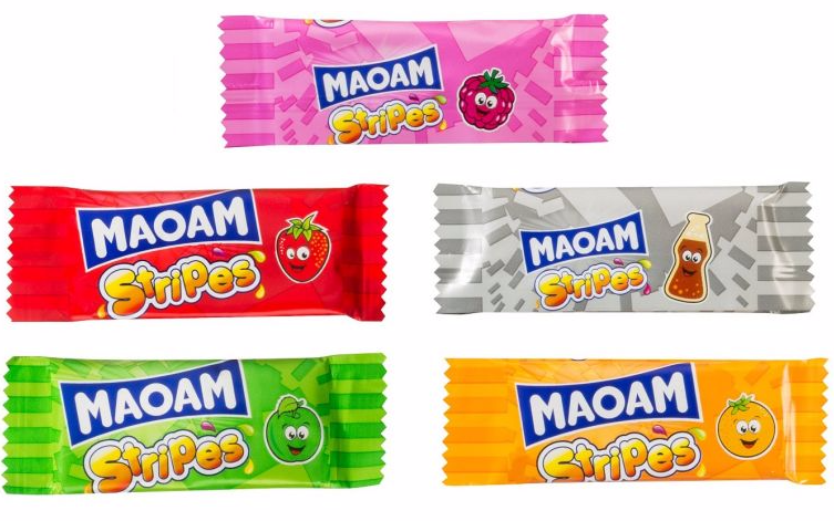Maoam Fruit Chews Stripes