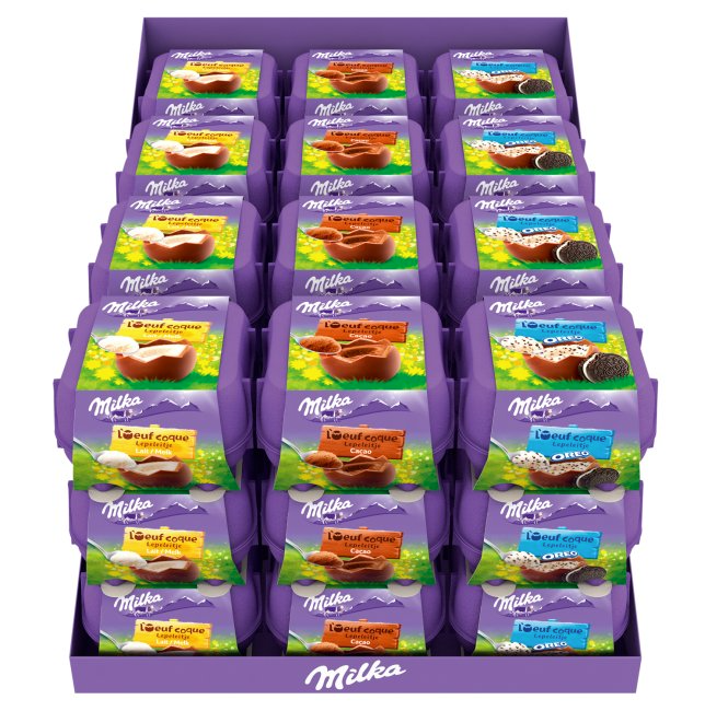 Milka Eggs In Carton 128g