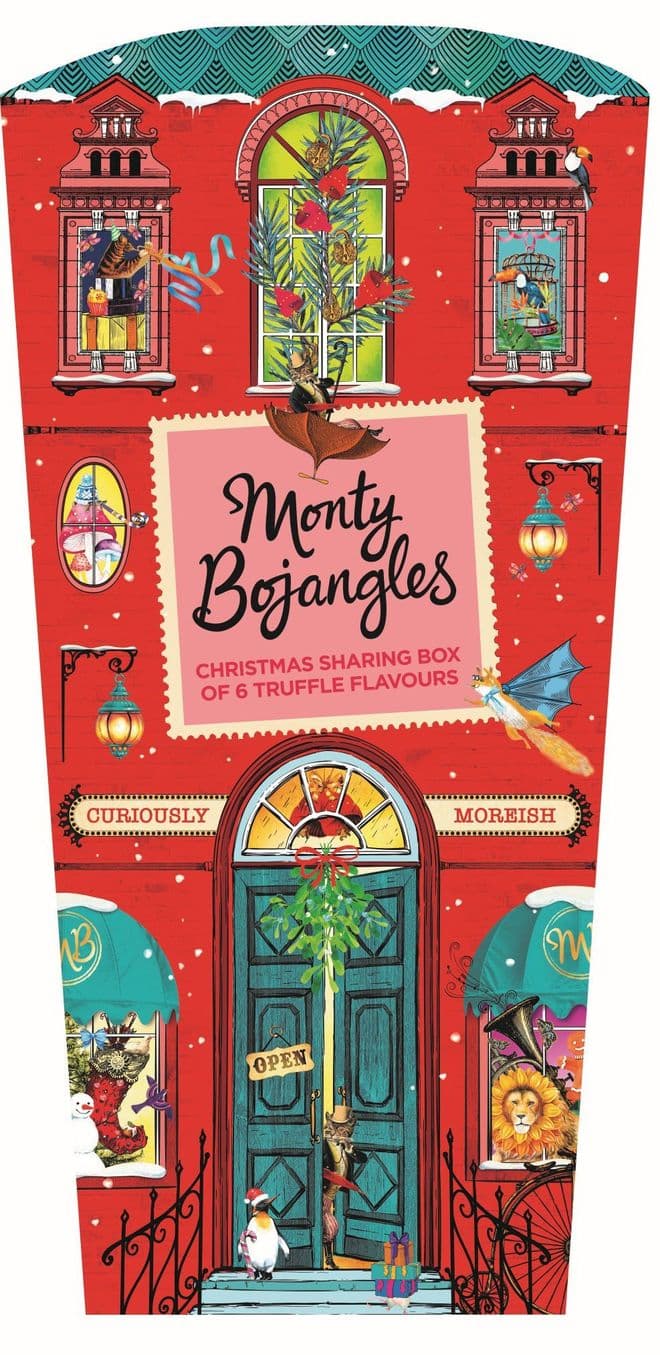 Monty Bojangles Christmas Town Truffles 285g