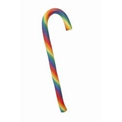 Multi-Colour Rainbow Fruit Flavour Candy Cane