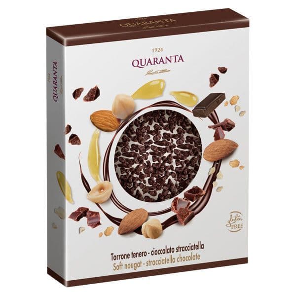 Quaranta Italian Chocolate Nougat Gift Box 150g