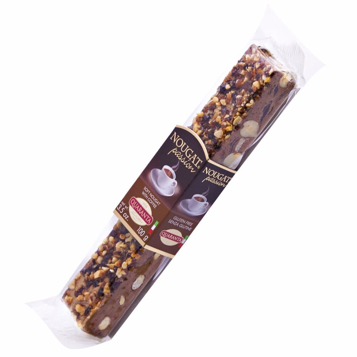 Quaranta Italian Sofficione Coffee Flavour Nougat 100g