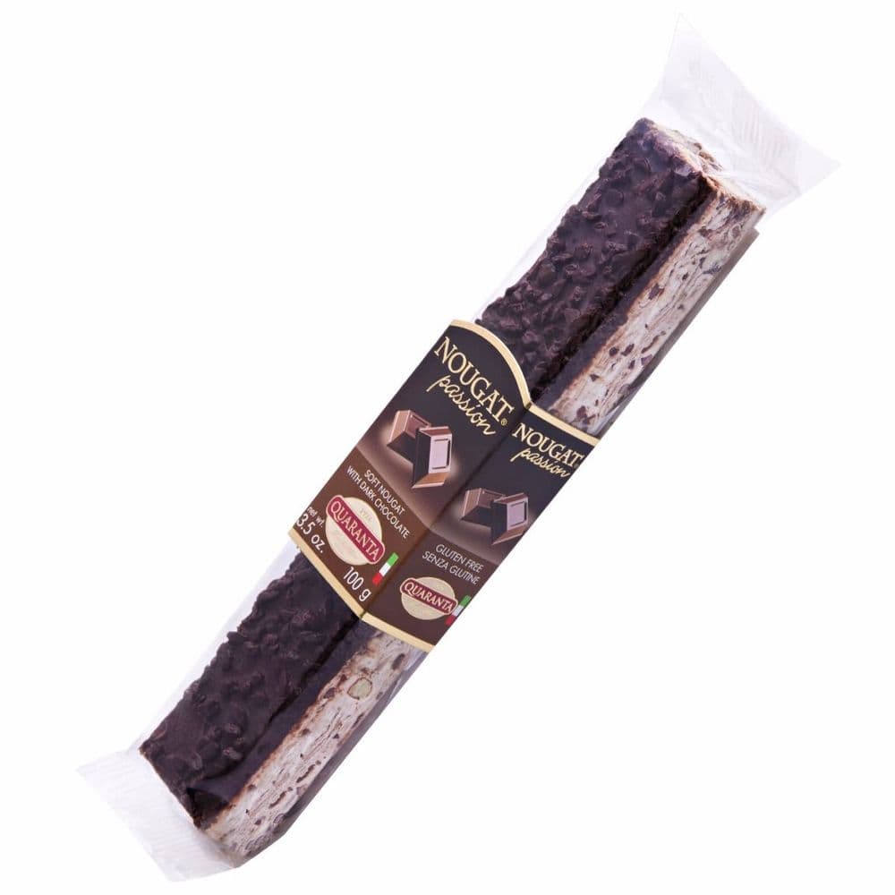 Quaranta Italian Sofficione Dark Chocolate Nougat 100g
