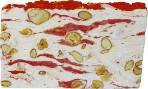 Quaranta Italian Strawberry Nougat Slice 150g
