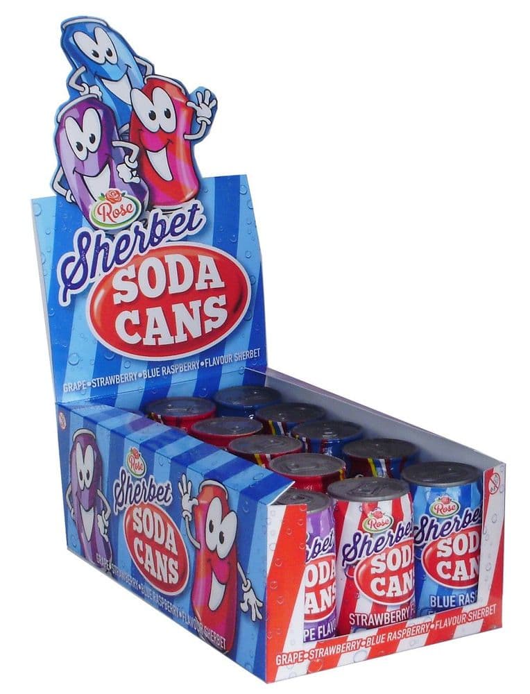 Rose Sherbet Cans 35g