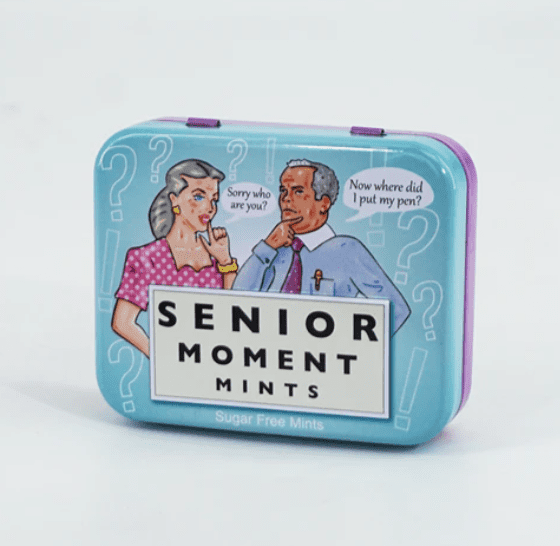 Senior Moments Mints Gift Tin