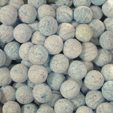 Sour Blue Raspberry Fizz Balls Sweets 100g