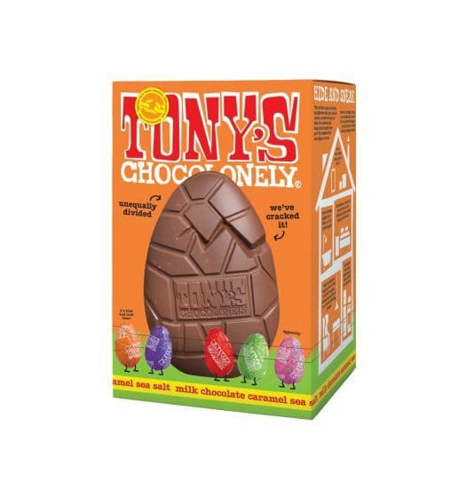 Tony s Chocolonely Salted Caramel Easter Egg 242g