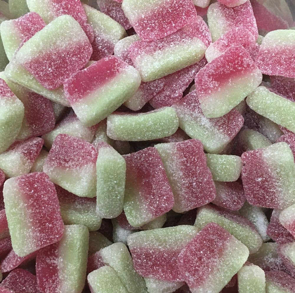 Vegan Fizzy Watermelon Slices 100g