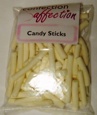 White Candy Sticks 80g