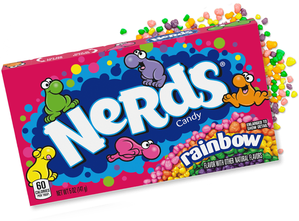 Wonka Rainbow Nerds Theatre Box 141g