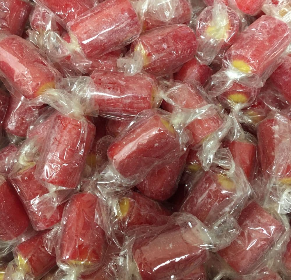 Wrapped Pineapple Rock Sweets 100g