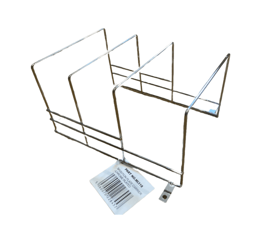 3 Position Plate Carrier - Chrome Plated