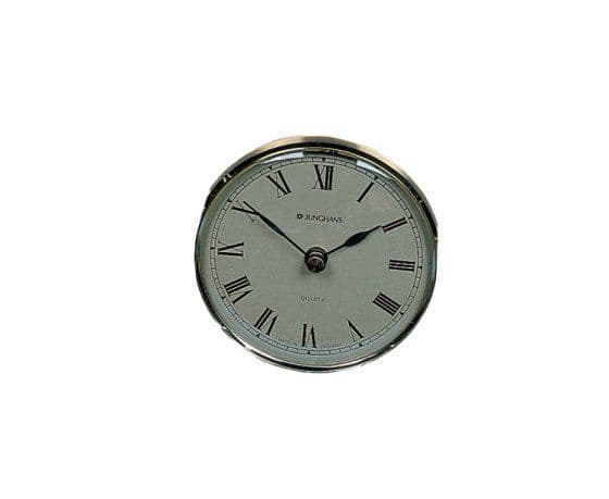 Caravan Clock 85mm Surface - Brass