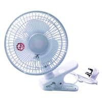 Clip-on Mains Fan - 6"
