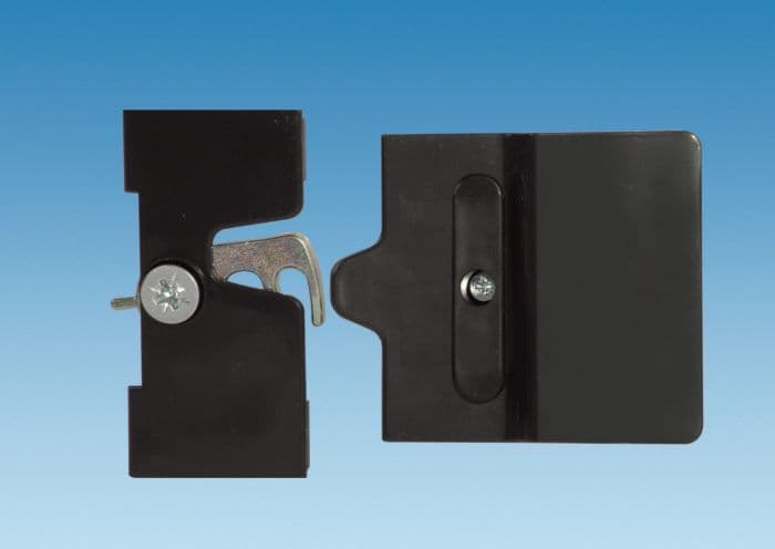 Door Lock Complete Black