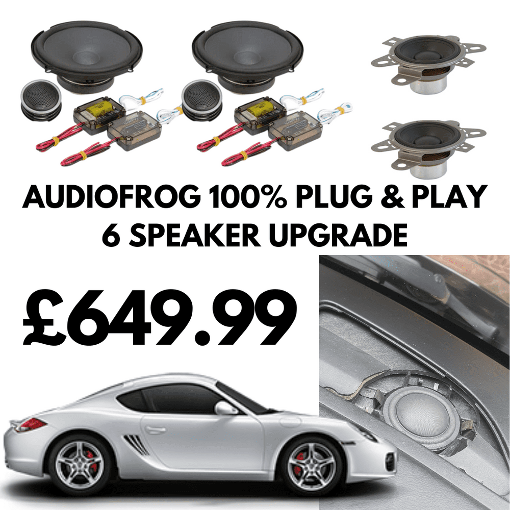987 - 997 6 speaker Audiofrog upgrade