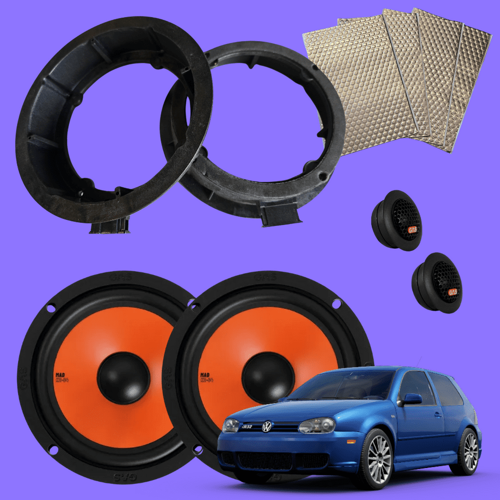 Gas Audio Front Speaker Upgrade With Tweeters
