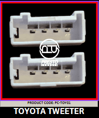 TOYOTA SPEAKER CONNECTORS