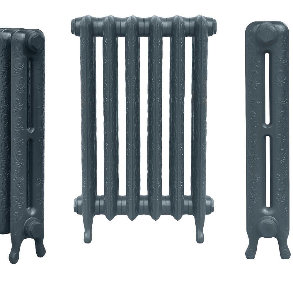 Art Nouveau Cast Iron Radiators 750mm 6 Sections