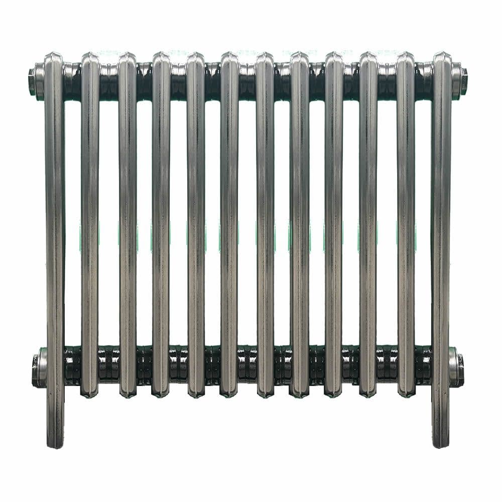 Classic 3 Column Cast Iron Radiators 650mm 12 Sections Polished