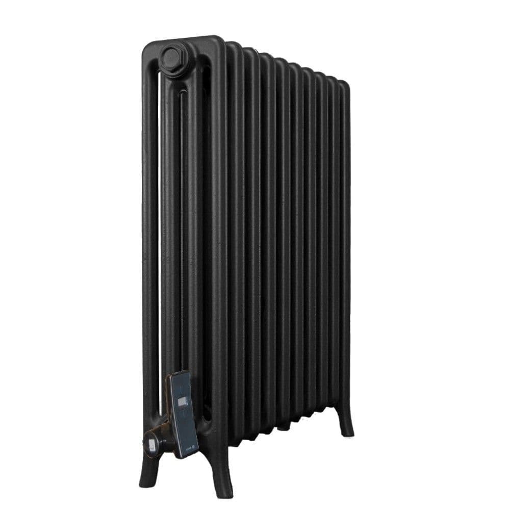 Electric 4 Column Classic Cast Iron Radiators 750mm in Primer