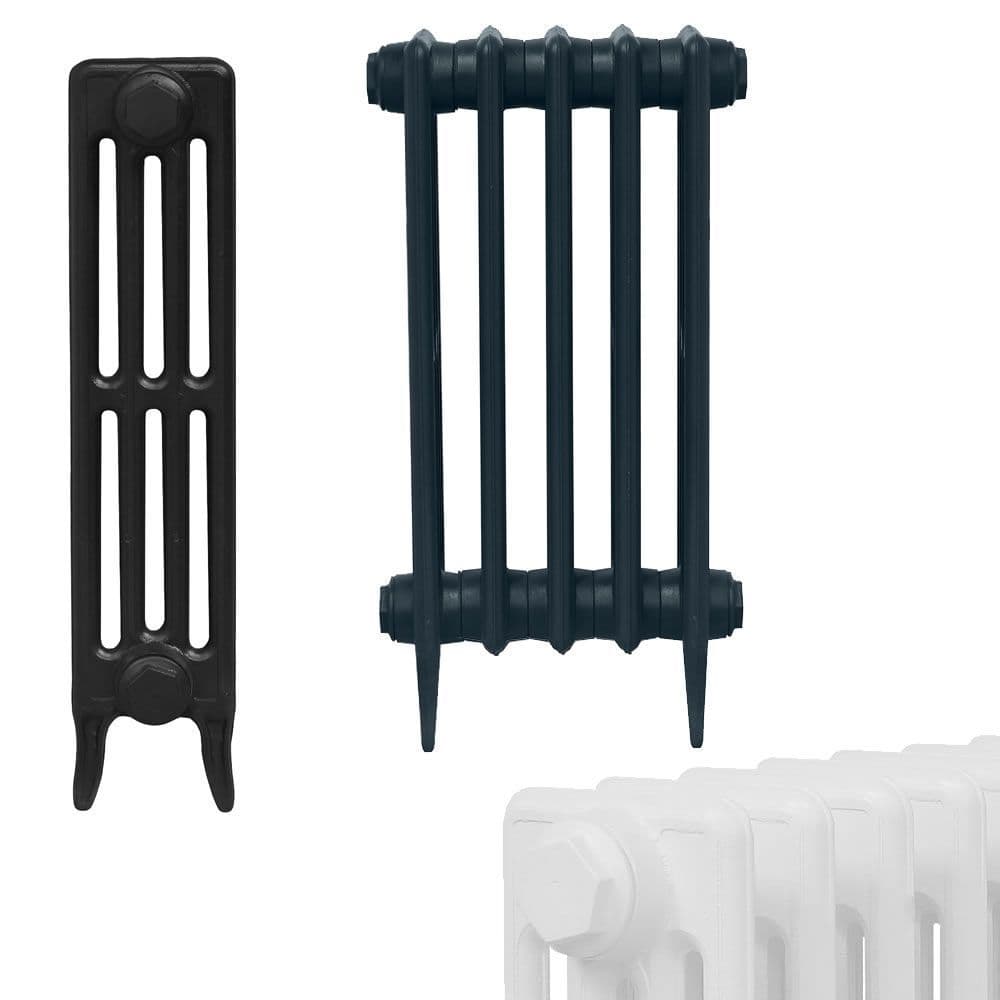 4 Column Cast Iron Radiators 660mm 5 Sections