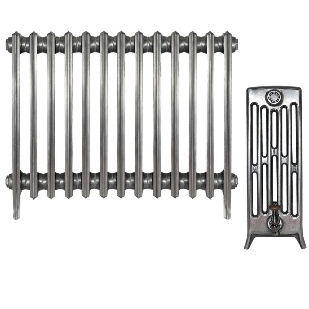Sovereign 6 Column Cast Iron Radiators 660mm 13 Sections Polished