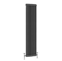 Anthracite Grey Column Vertical Designer Radiator - Choice Of Size