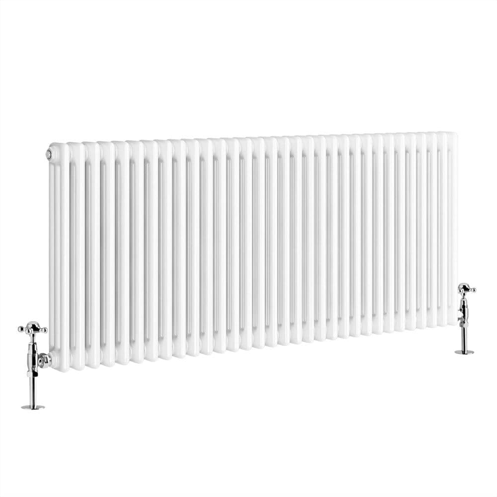 Designer Radiator - Column Horizontal Triple - 600 x 1460mm - White