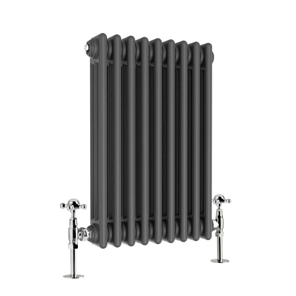 Designer Radiator - Column Horizontal Triple - 600 x 425mm - Anthracite ...
