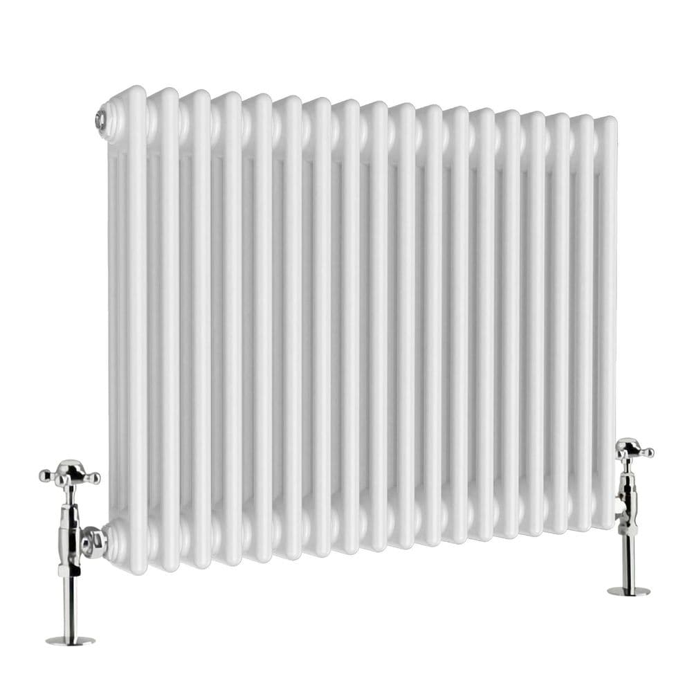 Designer Radiator - Column Horizontal Triple - 600 x 830mm - White