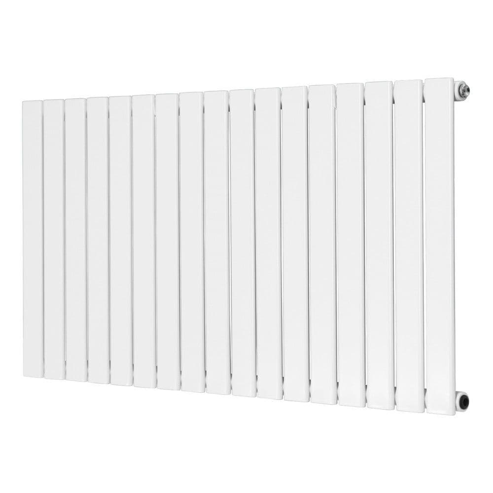Designer Radiator - Flat Panel Horizontal Single - 600 x 1156mm - White