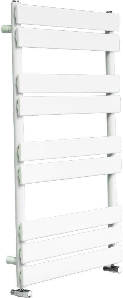 Designer Radiator - Flat Panel Towel Rail - 1000 x 600mm - White