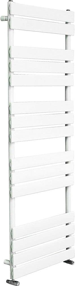 Designer Radiator - Flat Panel Towel Rail - 1600 x 600mm - White