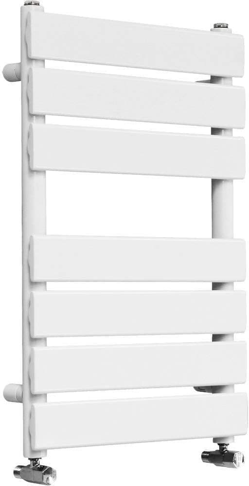 Designer Radiator - Flat Panel Towel Rail - 650 x 400mm - White