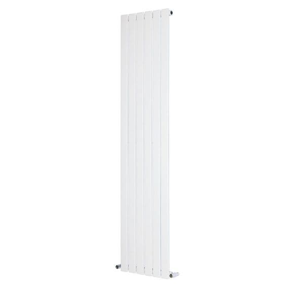 Designer Radiator - Flat Panel Vertical Single - 1600 x 408mm - White