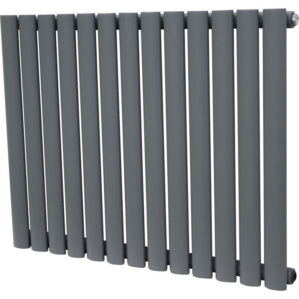 Designer Radiator - Oval Panel Horizontal Single - 600 x 767mm ...