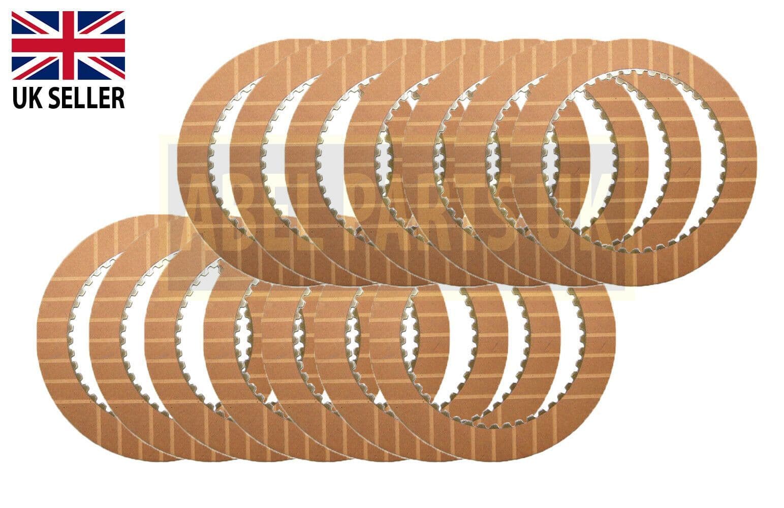 3CX TRANSMISSION FRICTION PLATES SET OF 14PCS PART NO 445/03205