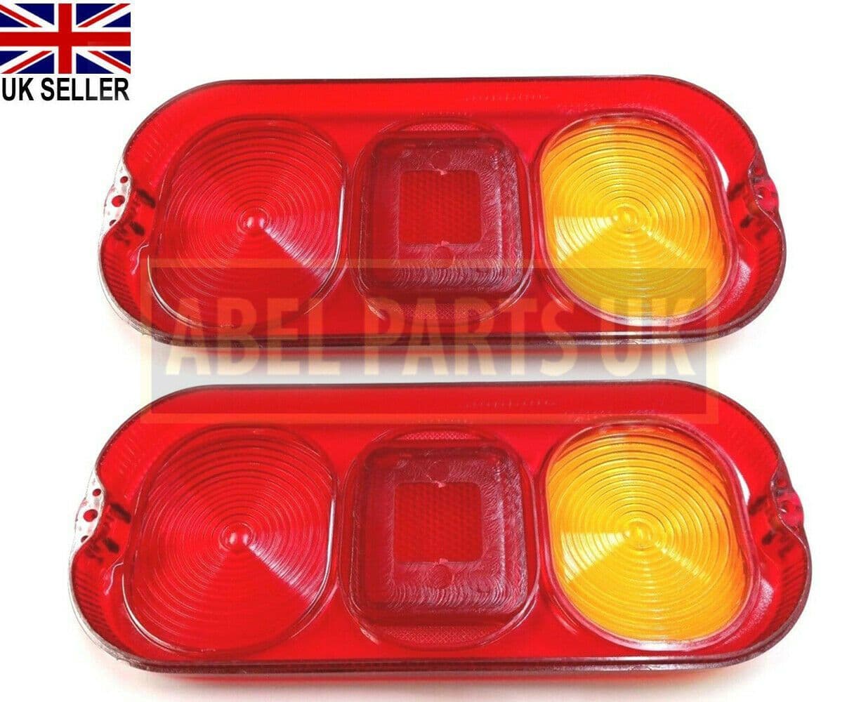 PAIR REAR LIGHT LENS PART NO 700/50024