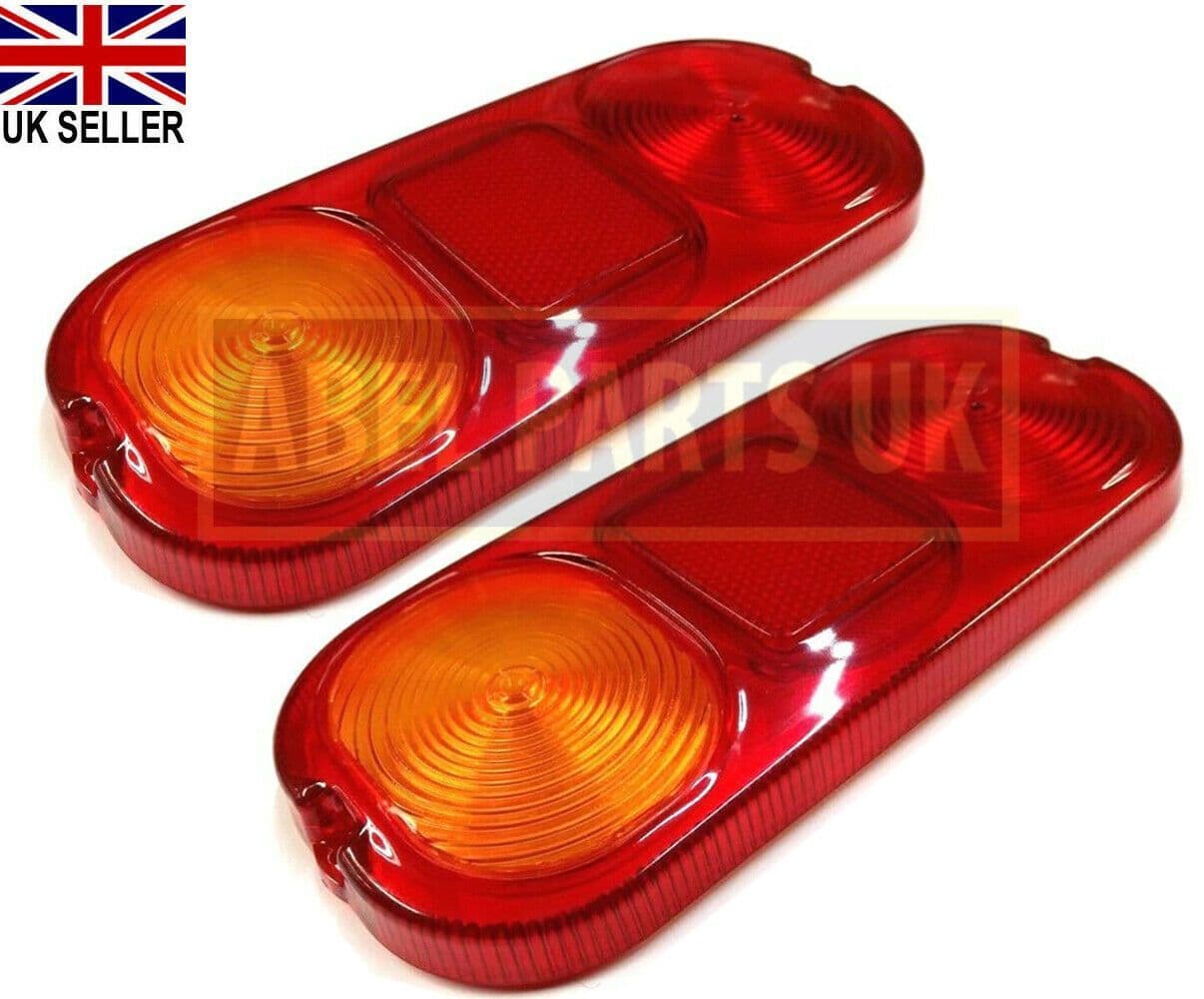 PAIR REAR LIGHT LENS PART NO 700/50024